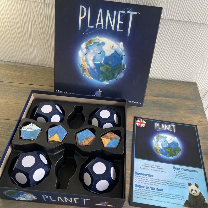 Blue Orange Games Planet Board Game Award Winning 3D Board Game Z7 - Etsy