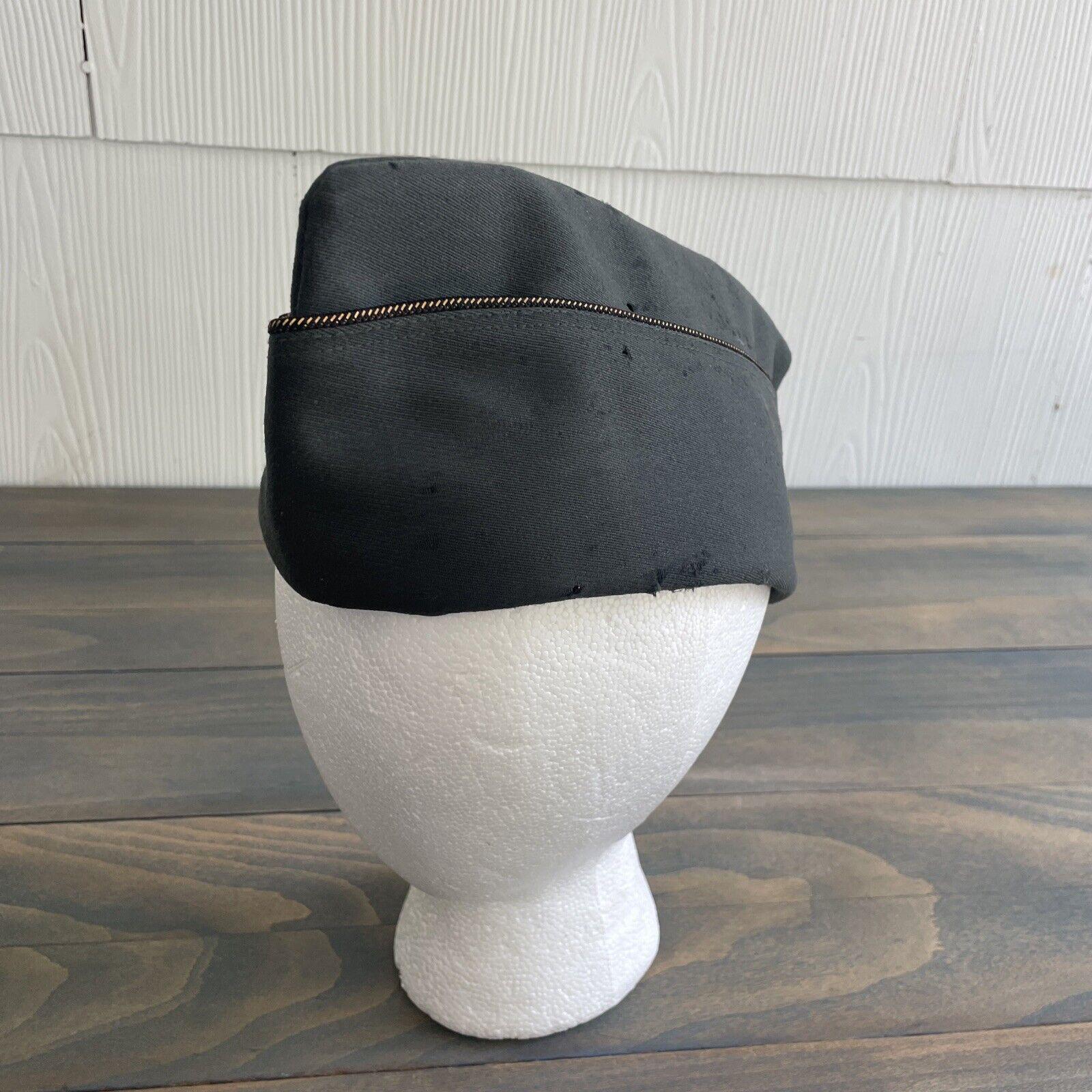 Original Vintage WW2 US Army Bancroft Garrison Cap Size 7 1/4 SEE NOTES ...