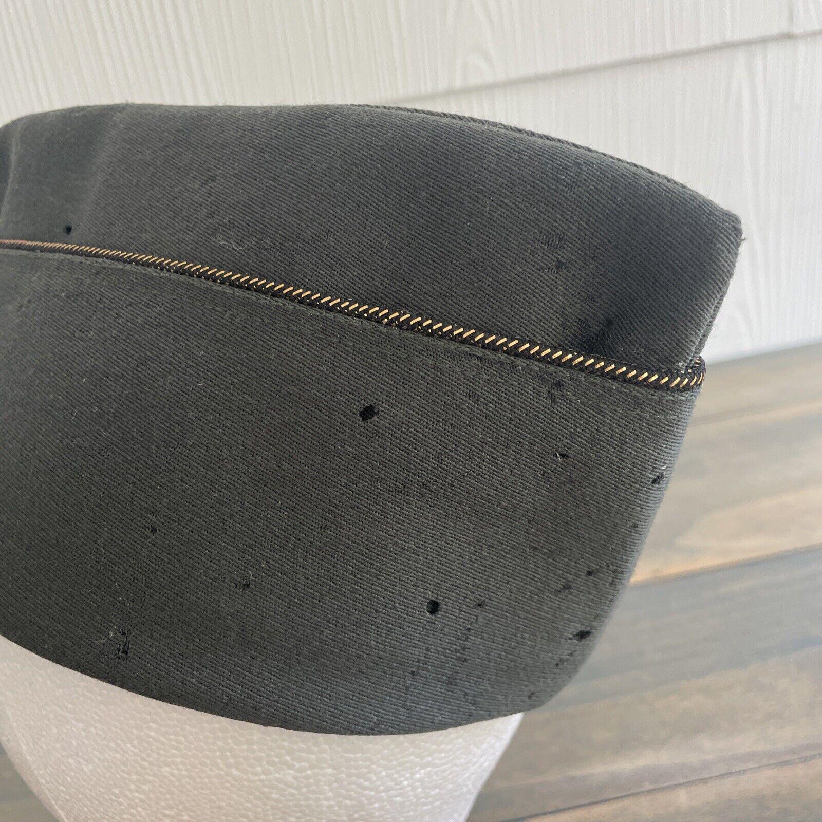 Original Vintage WW2 US Army Bancroft Garrison Cap Size 7 1/4 SEE NOTES ...