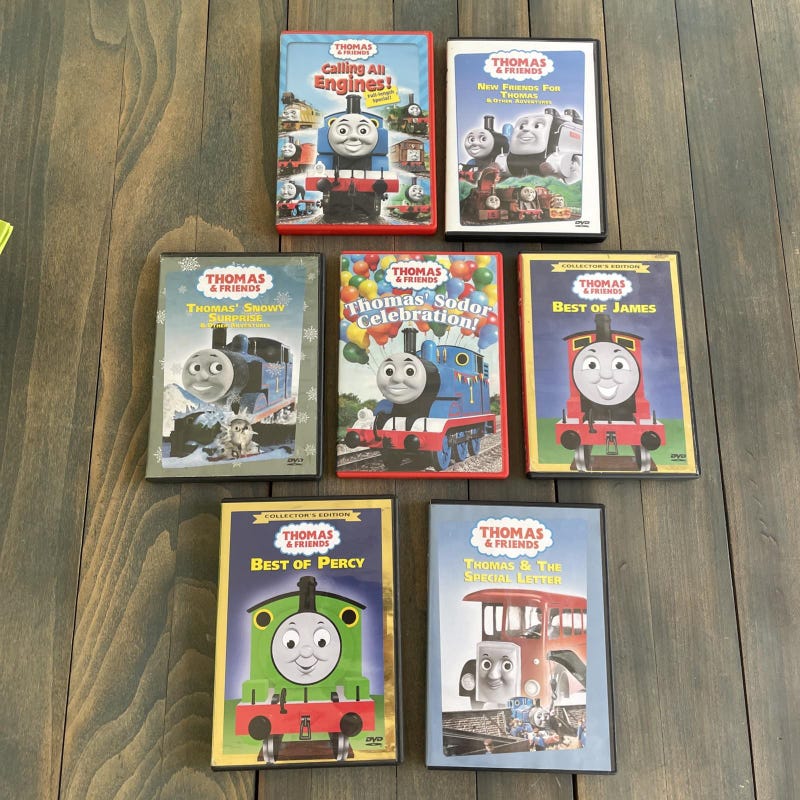 Thomas and Friends Dvds - Etsy