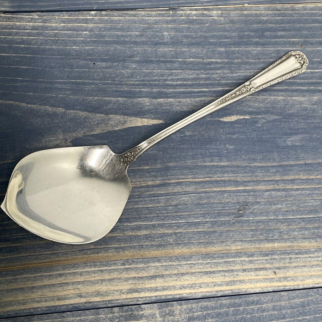 Antique Towle Sterling Silver LOUIS XIV Solid Jelly 6 1/2 Serving Spoon ...