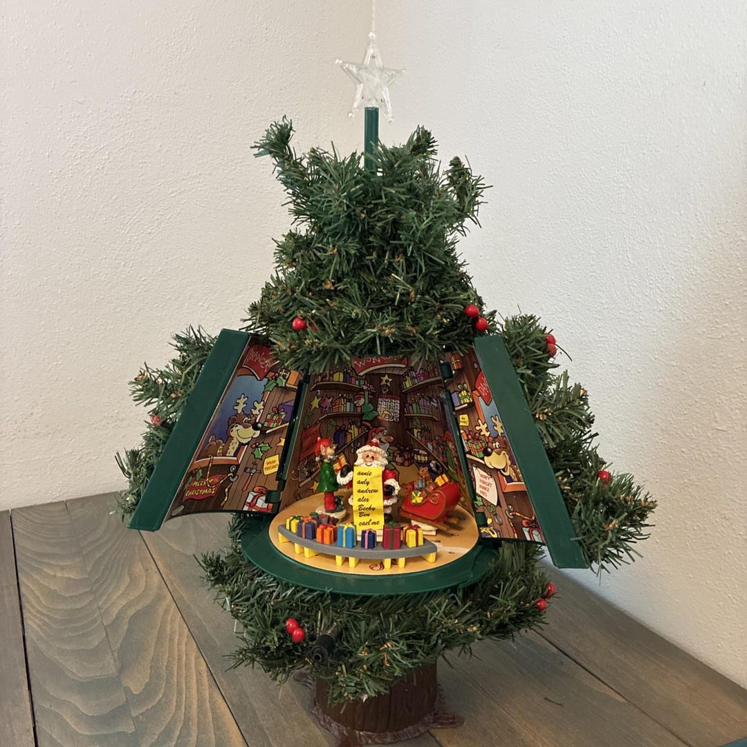 Santas Secret Tree Animated the Night Before Christmas - Tested (ST) - Etsy