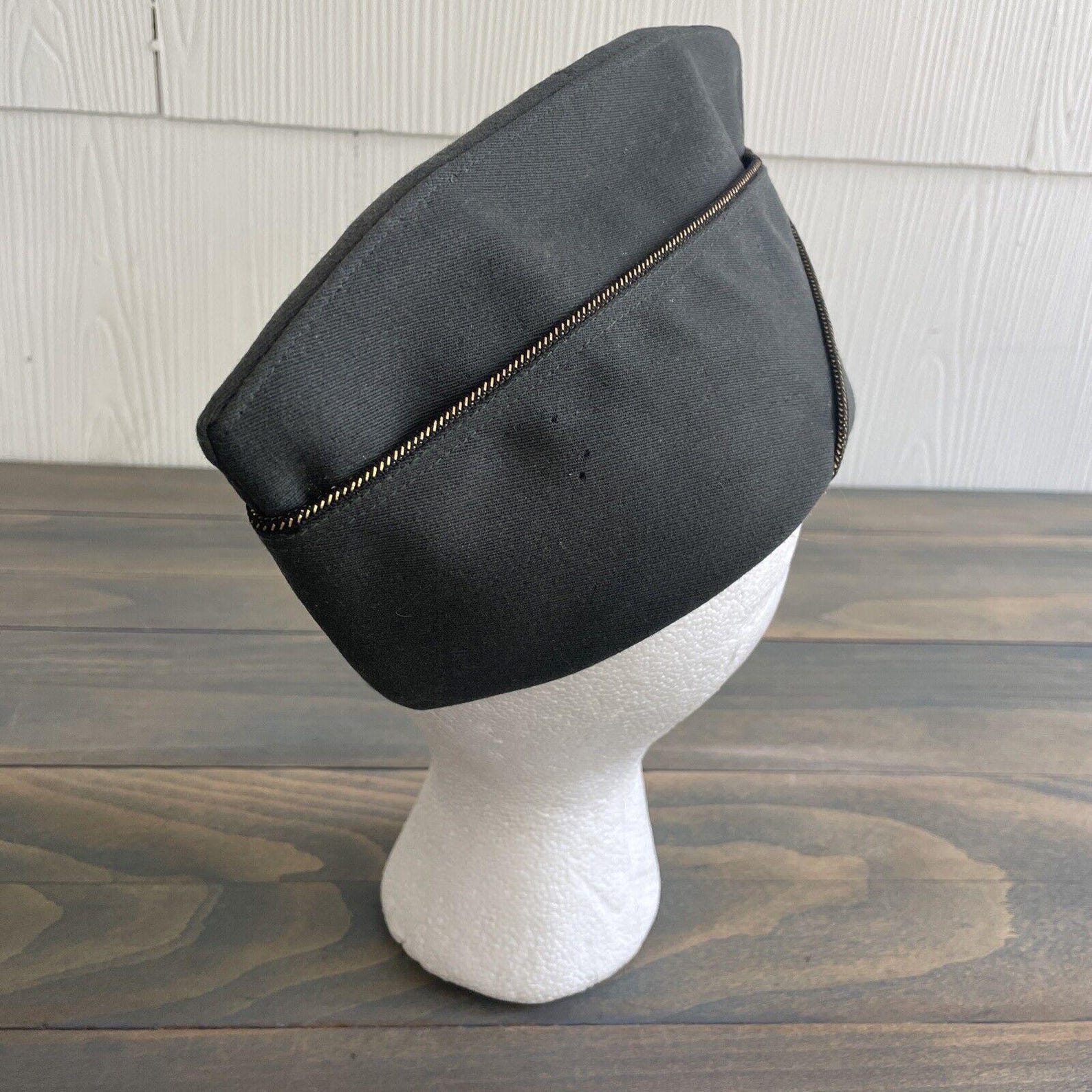 Original Vintage WW2 US Army Bancroft Garrison Cap Size 7 1/4 SEE NOTES ...