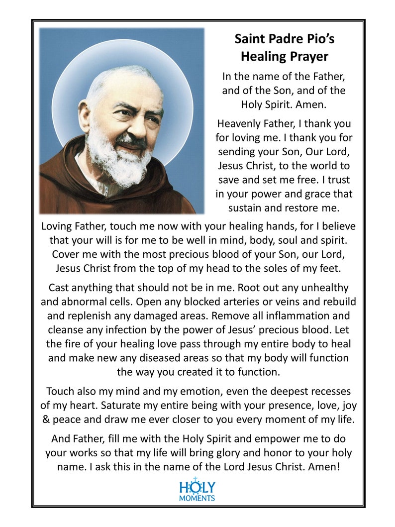 Gold Saint Padre Pio Antique Replica Medal Pendant Necklace, Saint Pius ...