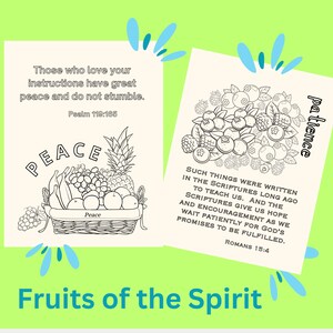 Color Your Faith: Intricate Adult Coloring Pages - Fruit of the Spirit ...
