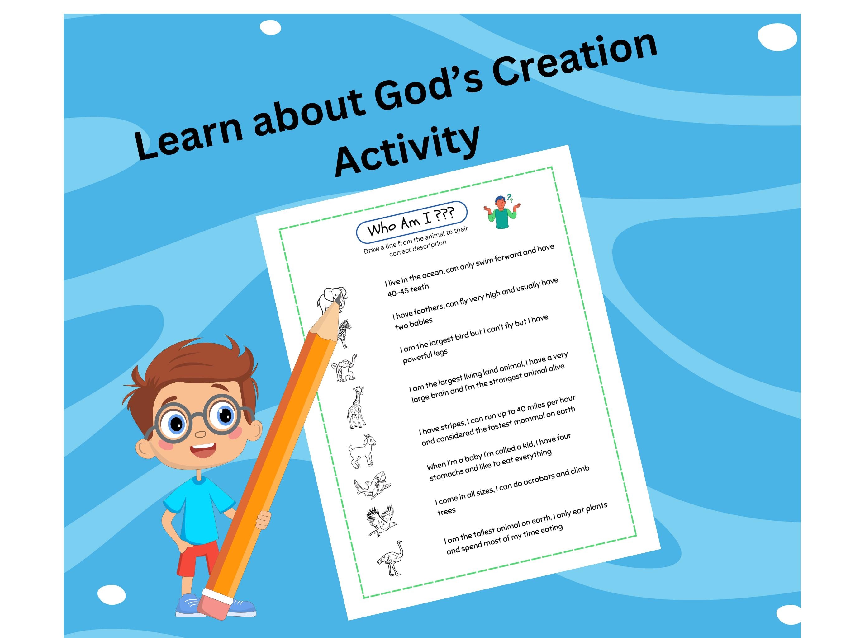 Noah's Ark Kids Bible Story Printable - Sunday School - Homeschool, Fun ...