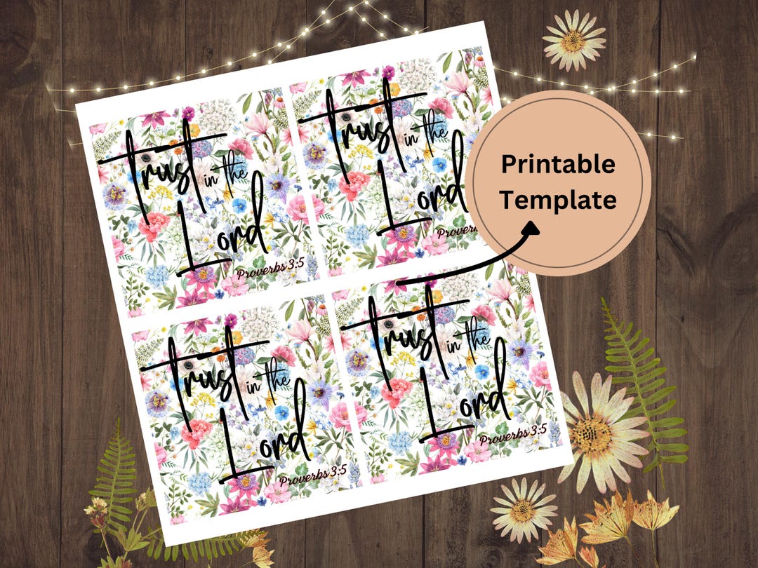 DIY Decoupage Coaster Template - Design for Crafting 4x4" Coasters ...