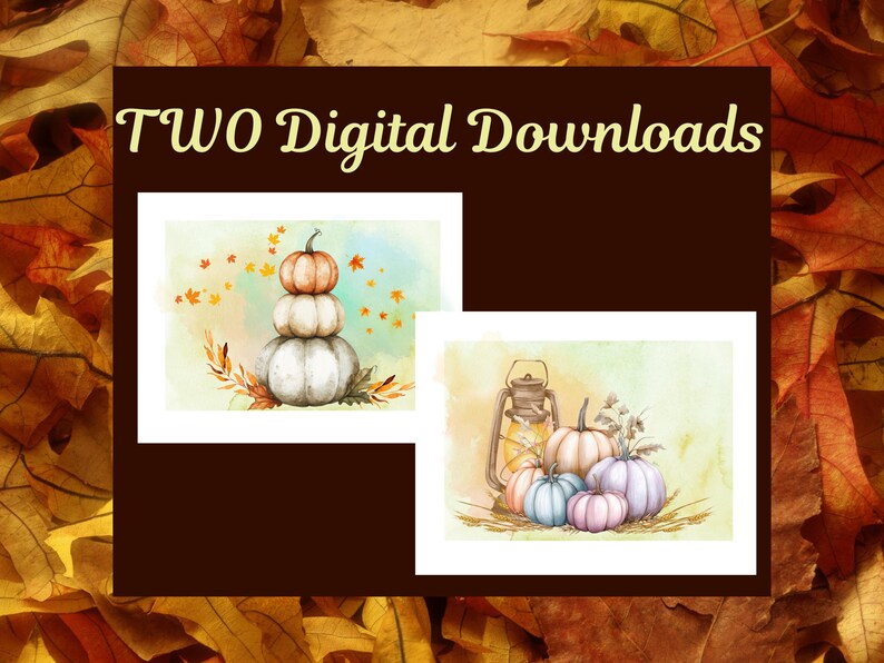 Fall Printable - DIY Fall Craft Instant Download, Decoupage With ...