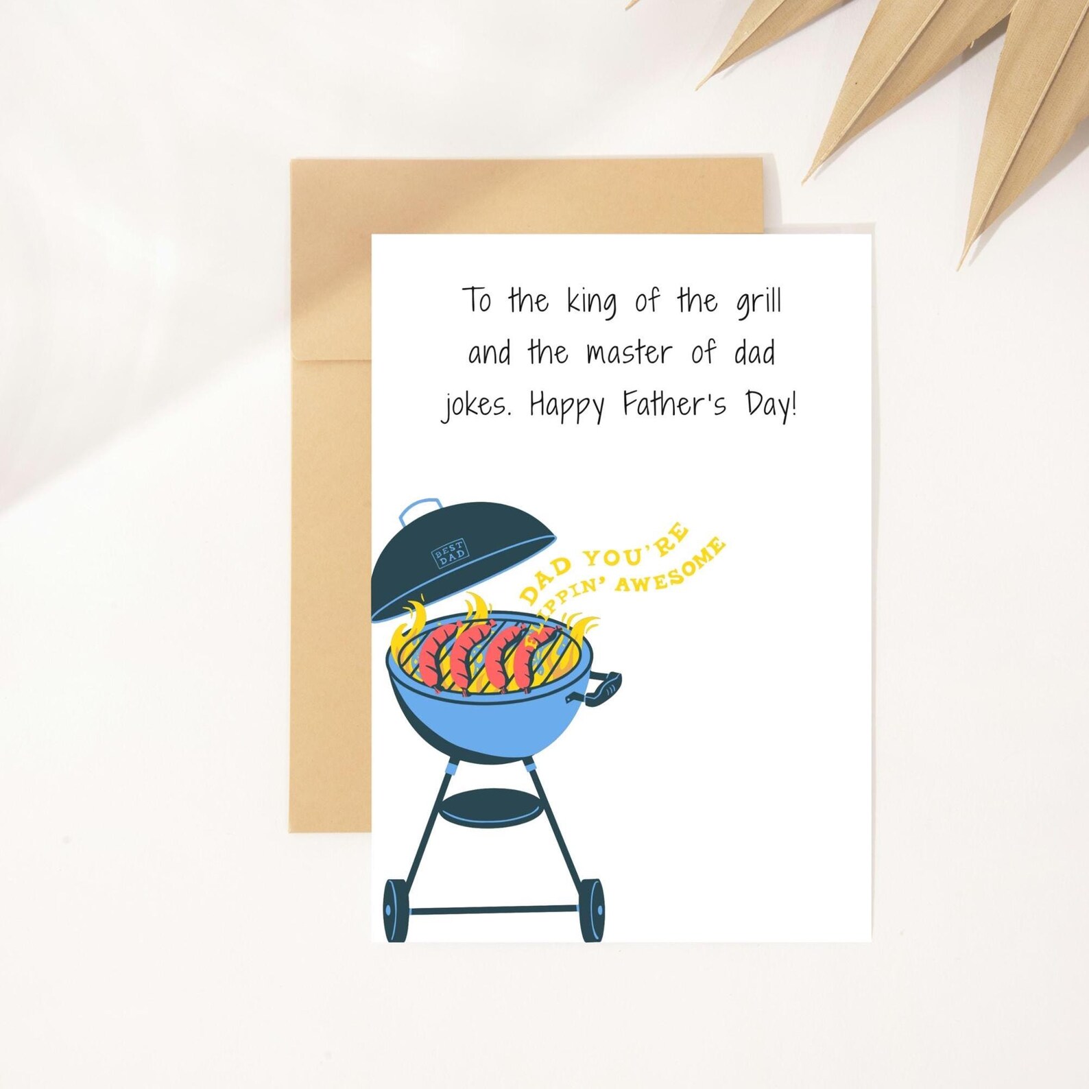 Funny Father's Day Gift! Card for Dad | Happy Father's Day Card ...