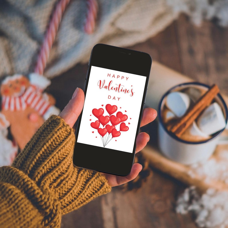 Happy Valentine's Day Card - DIGITAL Download | Printable Valentine's ...