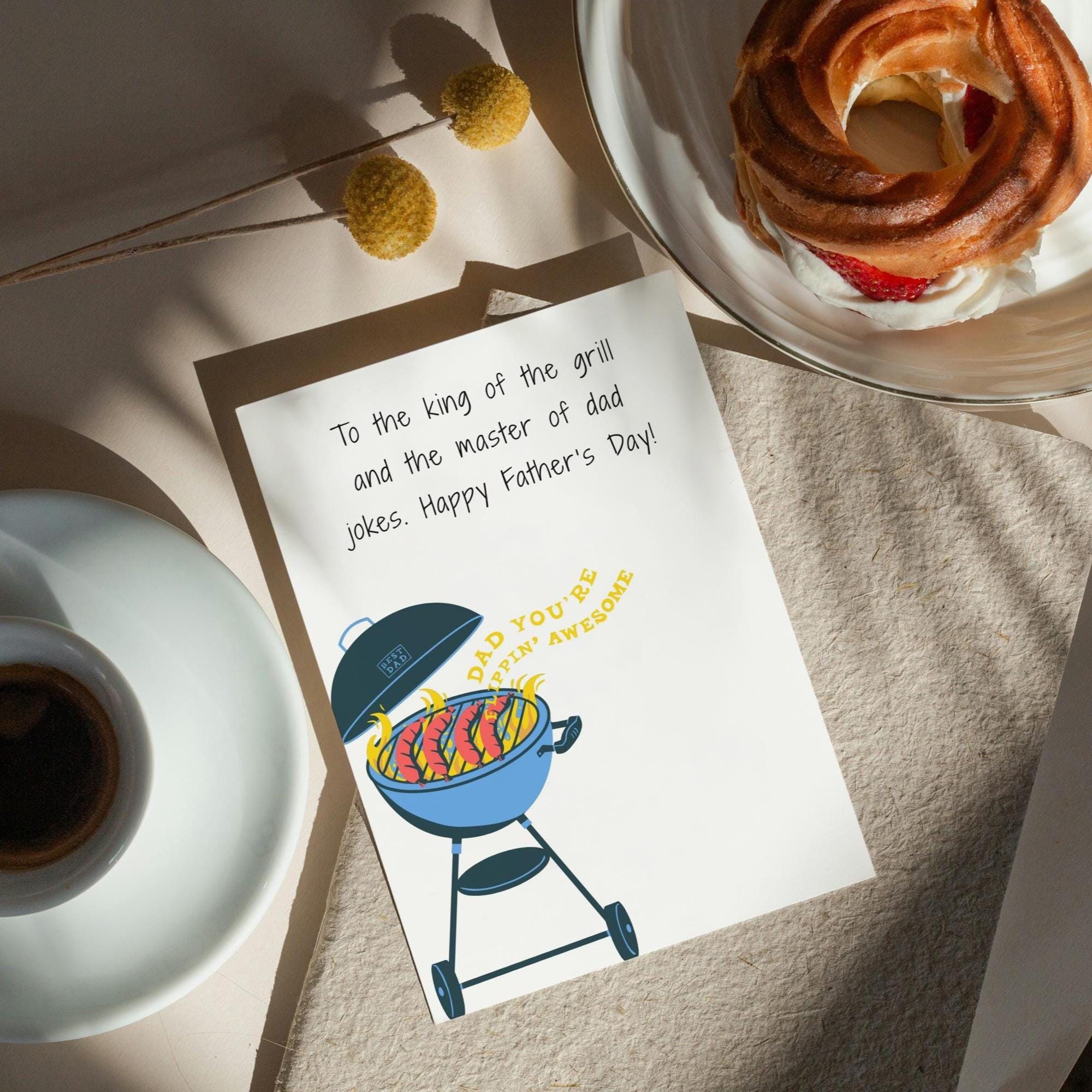 Funny Father's Day Gift! Card for Dad | Happy Father's Day Card ...