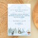 Christmas Invitation Card Snow Theme | Digital Download Printable - Etsy
