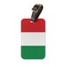Italy Flag Luggage Tag Premium Leather Strap Stylish Acrylic Tag ...