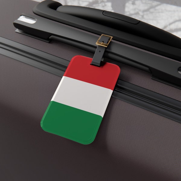 Italy Luggage Tags - Etsy