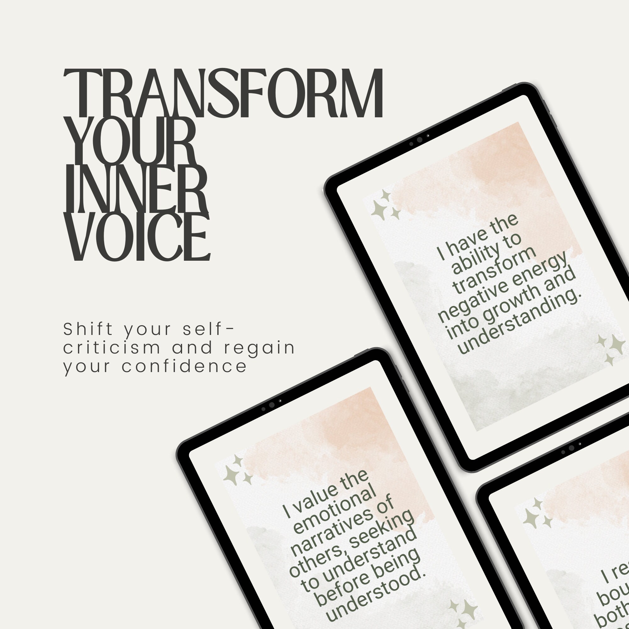 Emotional Regulation Affirmation Cards for Parents, Manage Triggers ...