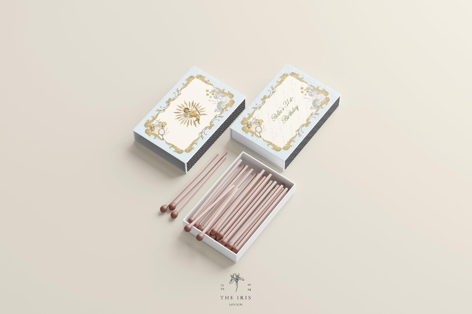 Custom Printed Bulk Matchboxes, Wedding Favors for Guest, Personalized ...