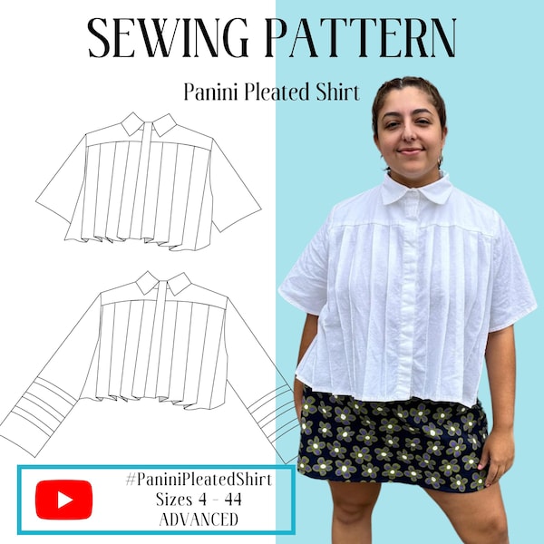 Pleated Top Pattern - Etsy