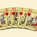 Alice in Wonderland -vintage Art Playing Cards -hearts- Instant ...