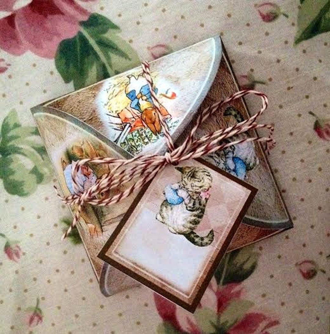 Decorative Box Template- Beatrix Potter Story Book Characters-instant ...