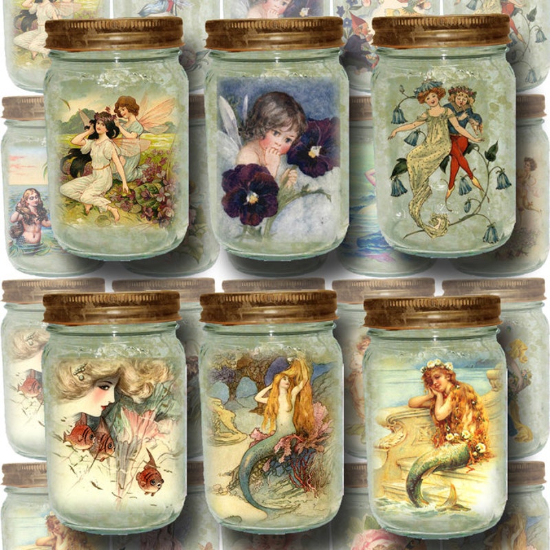 Mason Jar Elves - Etsy