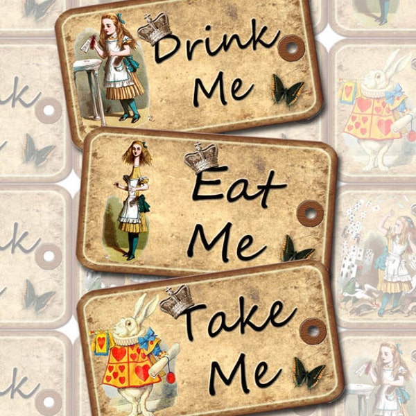 Eat Me Tags - Etsy
