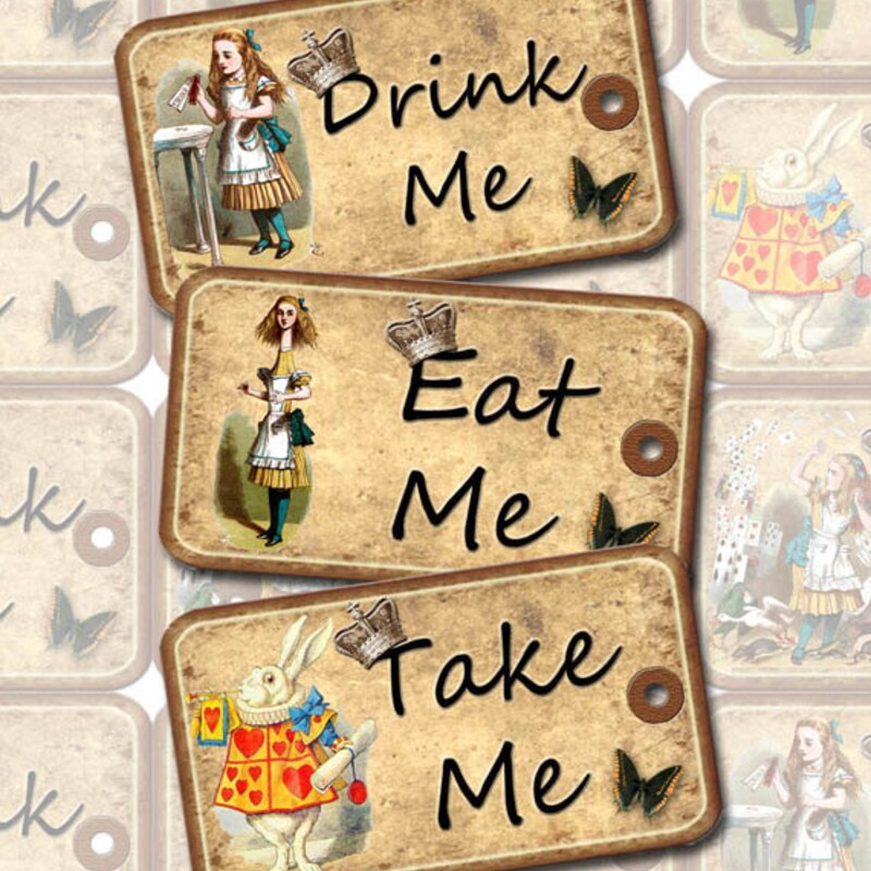 Eat Me Tags - Etsy