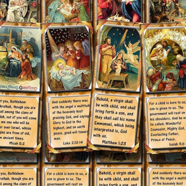 Nativity Printable - Etsy