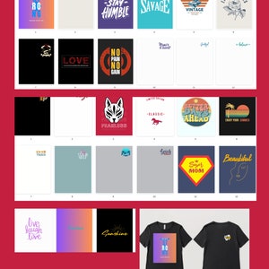 Inspiration Png Bundle Unique & Cool Deigns Made Just for You Positive ...