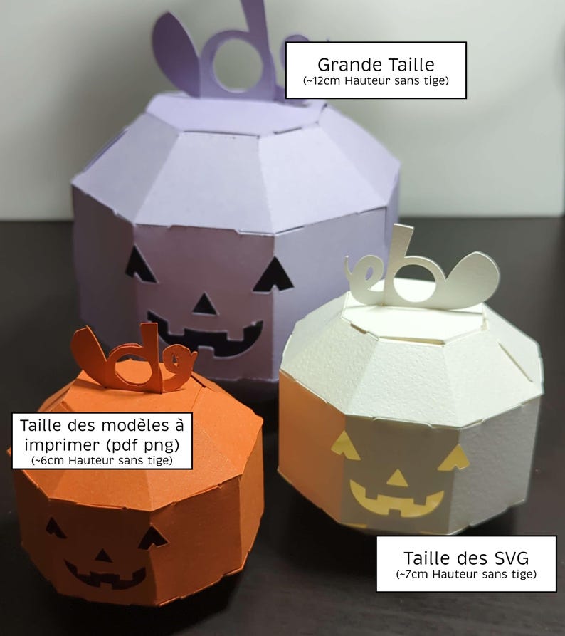 Easy to Assemble Pumpkin Papercraft – No Glue Halloween Model - Etsy