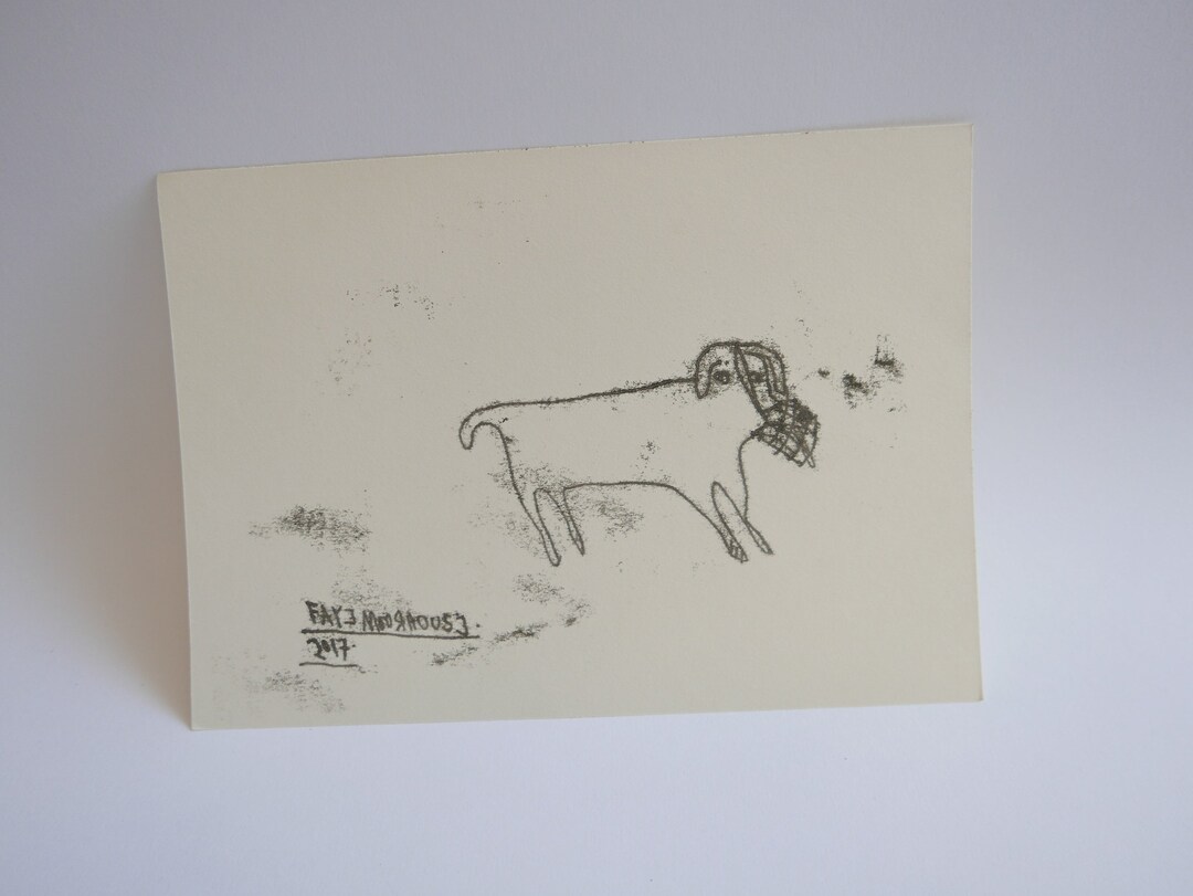 Faye Moorhouse Wonky Drawing Sale Original Art - Etsy