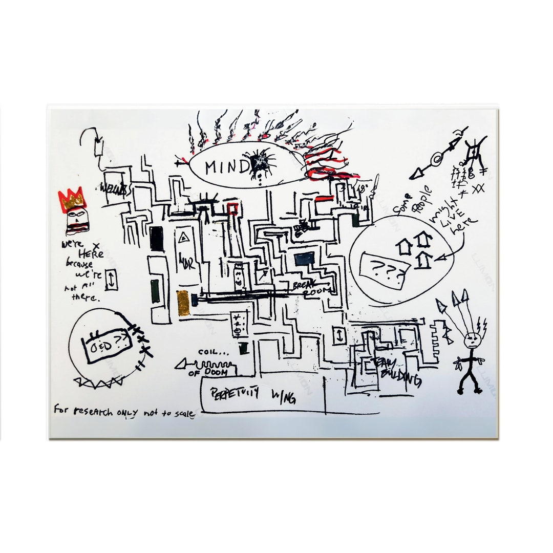 Petey's Map of Lumon Severed Floor Poster Print - Etsy