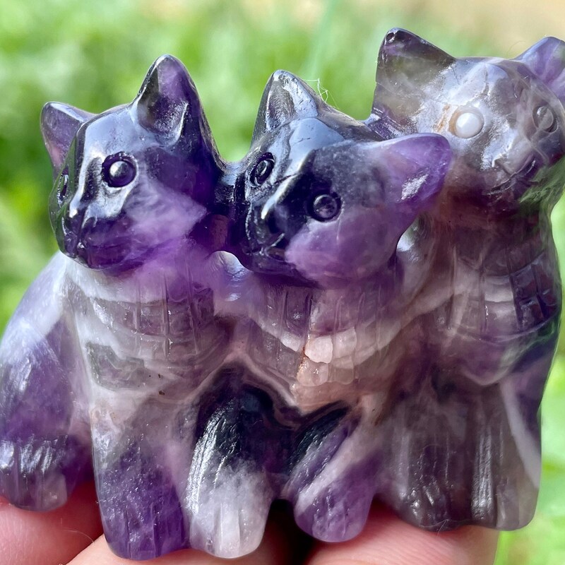 Crystal Cat - Etsy
