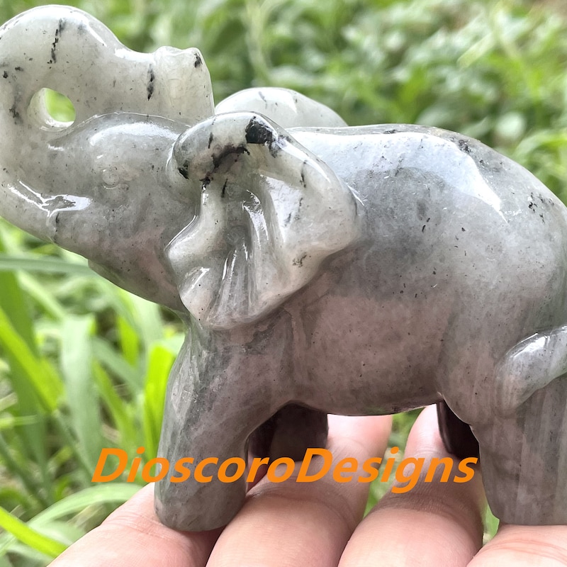 Crystal Elephant - Etsy