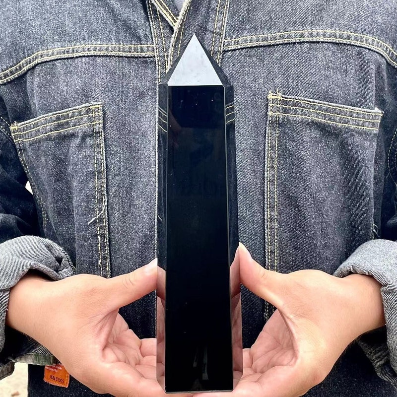 Obsidian Wand - Etsy