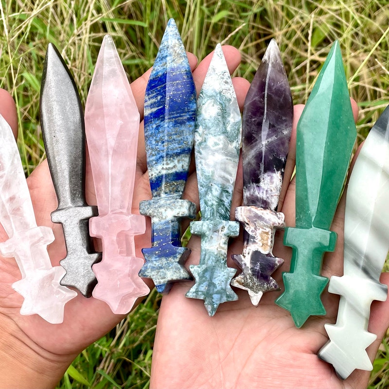 Crystal Dagger - Etsy
