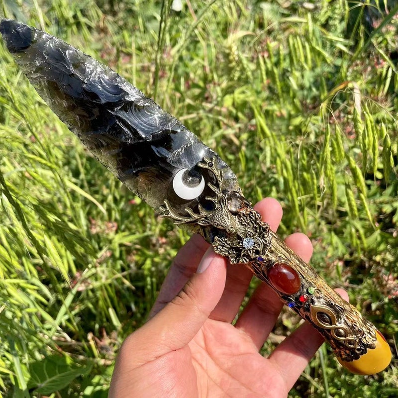Obsidian Knife - Etsy