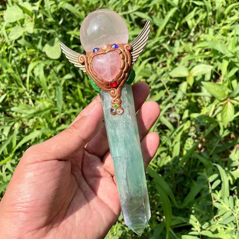 Magic Crystal Wand - Etsy