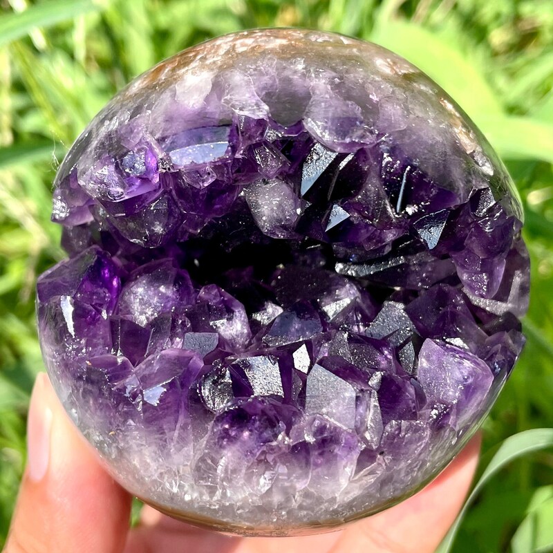 Amethyst Geode - Etsy