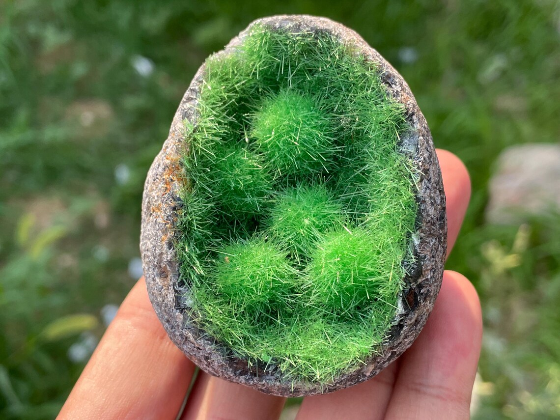 Meteorite Specimen, Green Copper Ore, Quartz Crystal Cluster, Home ...
