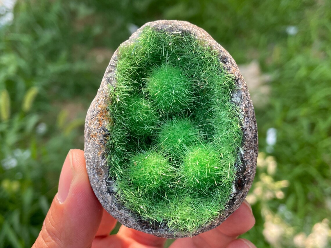 Meteorite Specimen, Green Copper Ore, Quartz Crystal Cluster, Home ...