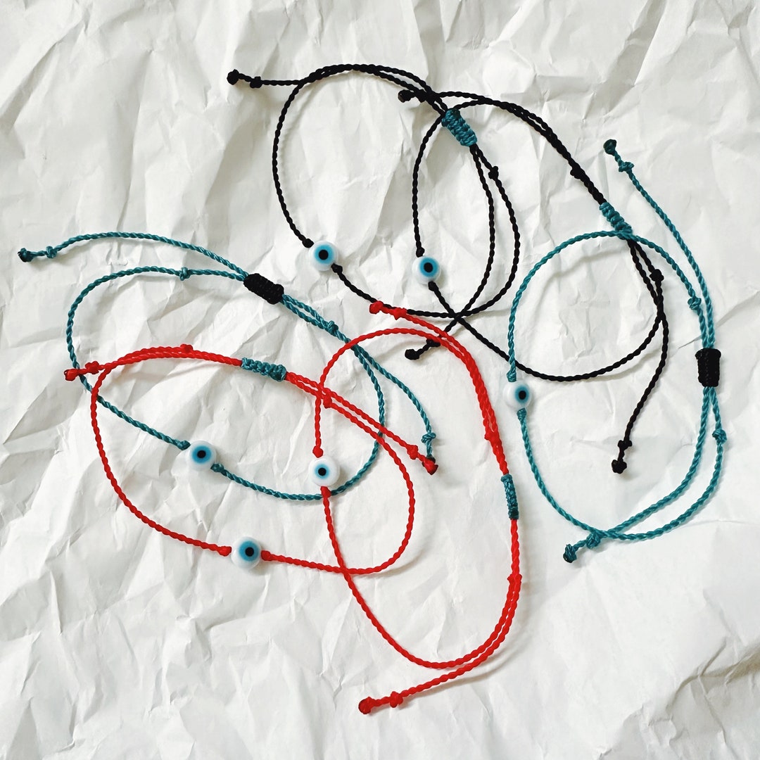 Kalasag (shield/protection) Ultra Thin String Bracelet (evil Eye) - Etsy