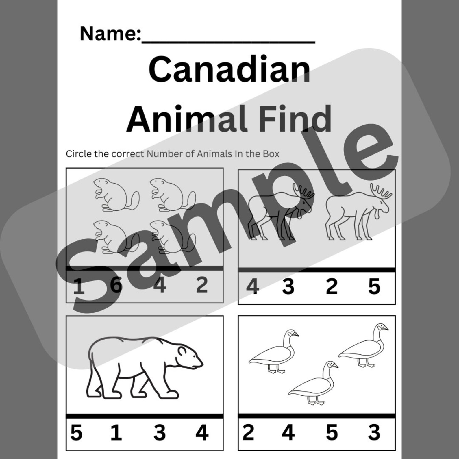 Kindergarten Canada Day Worksheet - K1 to G1 - 8 Sheets for Coloring ...