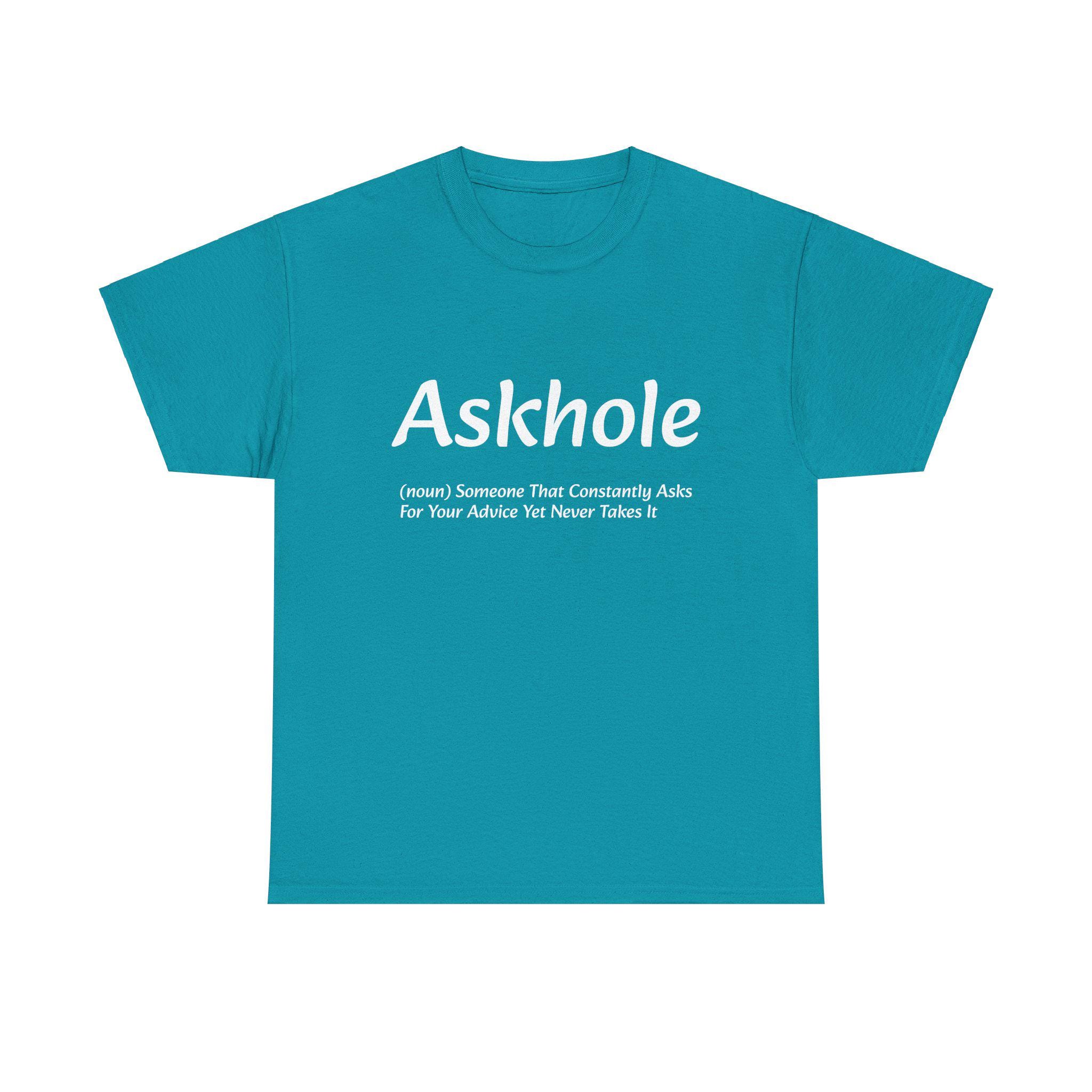 Askhole Definition Tee - Etsy