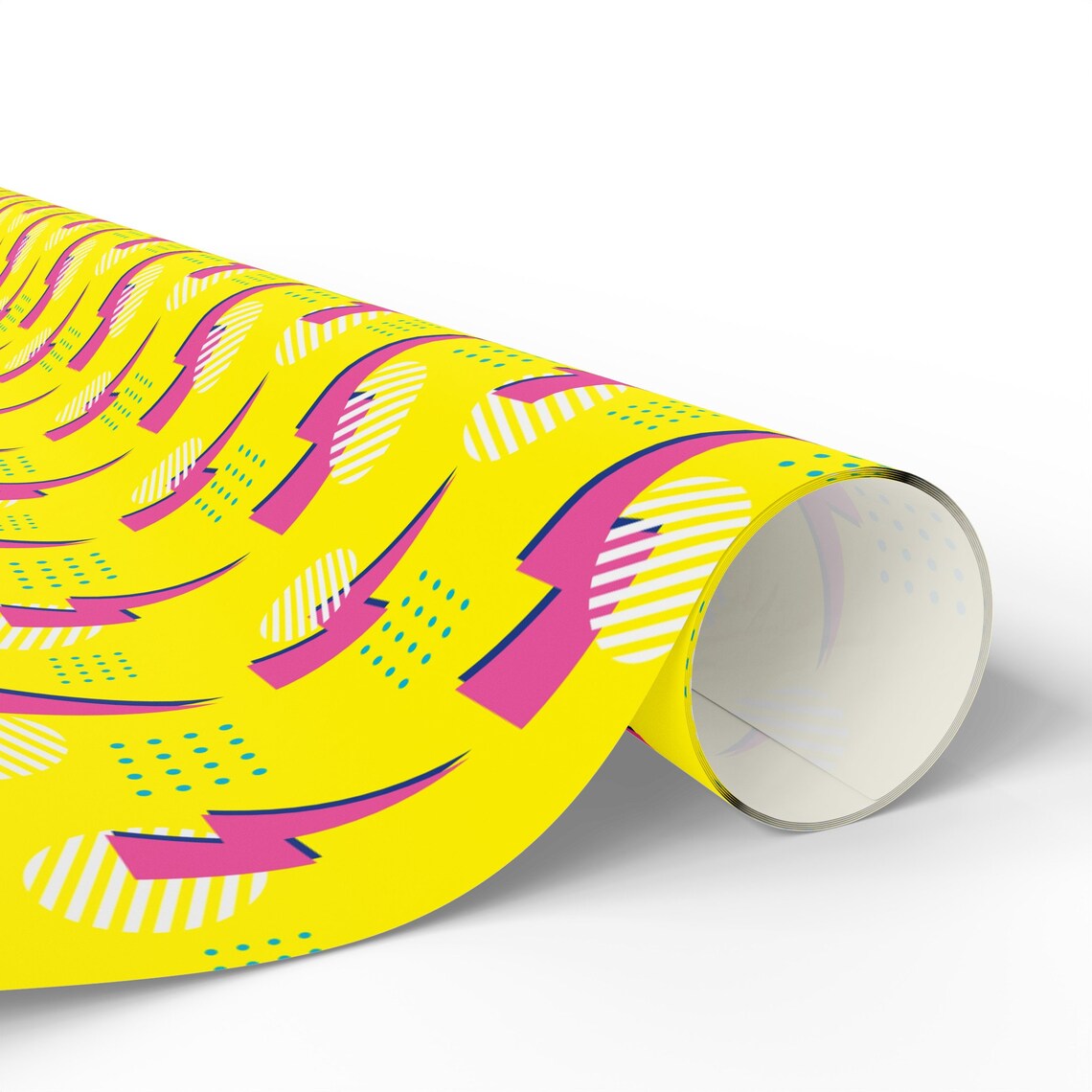 Retro Fun 80's Wrapping Paper | 80's Gift Wrap | 80's Wrap | 80's ...