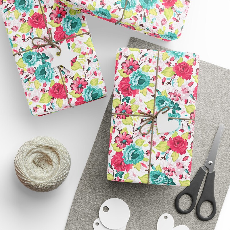 Floral Gift Wrap - 60+ Gift Ideas for 2024