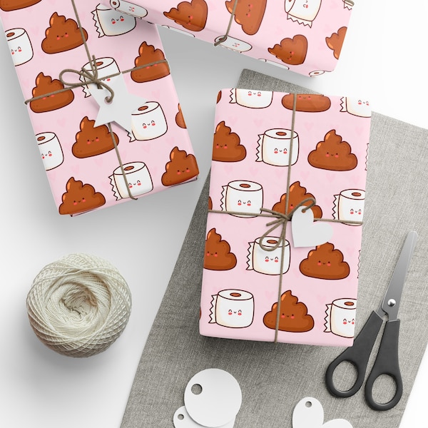 Poop Emoji Wrapping - Etsy