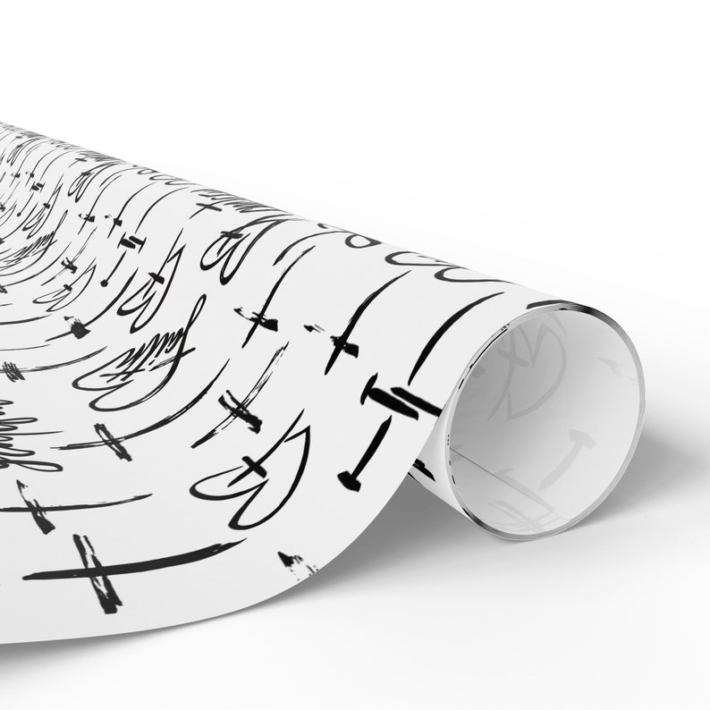 Faith Wrapping Paper | Christian Gift Wrap | Baptism Wrapping | Jesus ...