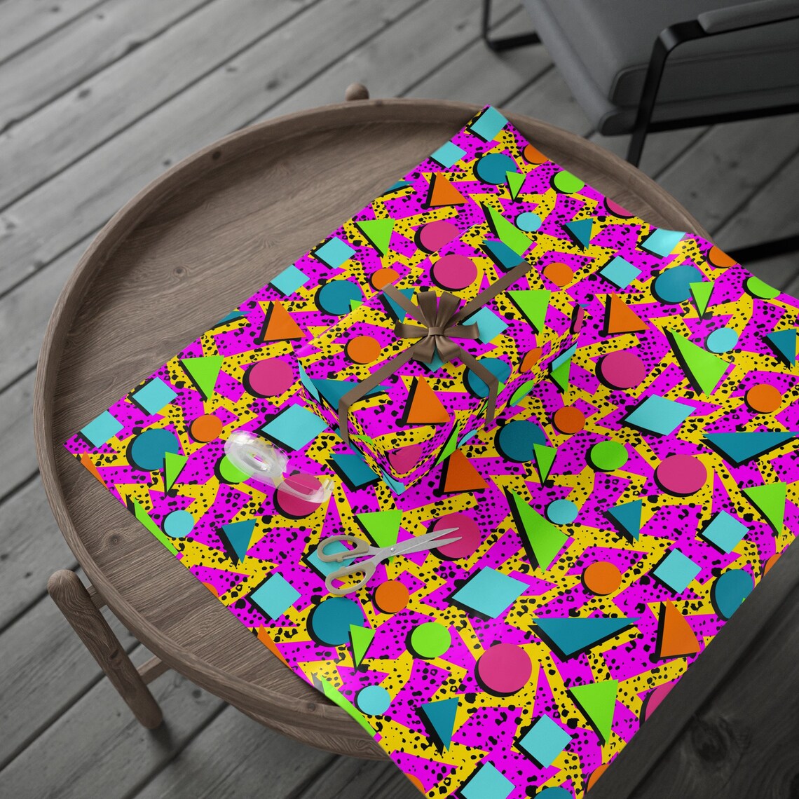 Retro Fun 80's Wrapping Paper 80's Gift Wrap 80's Wrap 80's Wrapping 80 ...