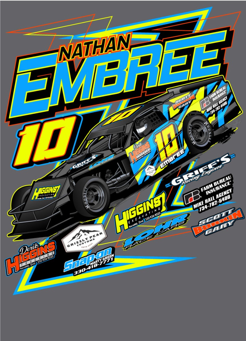 Custom Dirt Car Racing T-shirt Design (ai, Eps, Pdf, Png) - Etsy