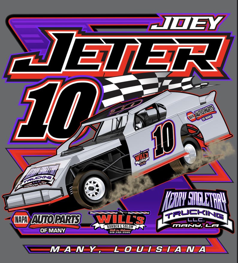 Custom Dirt Car Racing T-shirt Design (ai, Eps, Pdf, Png) - Etsy